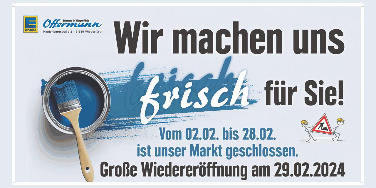 EDEKA Frischemarkt Offermann | „Wir machen uns frisch für Sie!“
